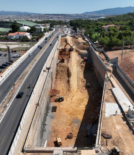 Τα πρώτα μέτρα του μετροπόντικα «Αθηνά» – Πώς προχωρούν οι εργασίες στη ...