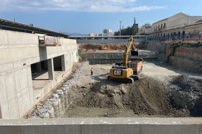 Σε πλήρη εξέλιξη οι εργασίες για τη σύνδεση του Σταθμού Λαρίσης με το ...