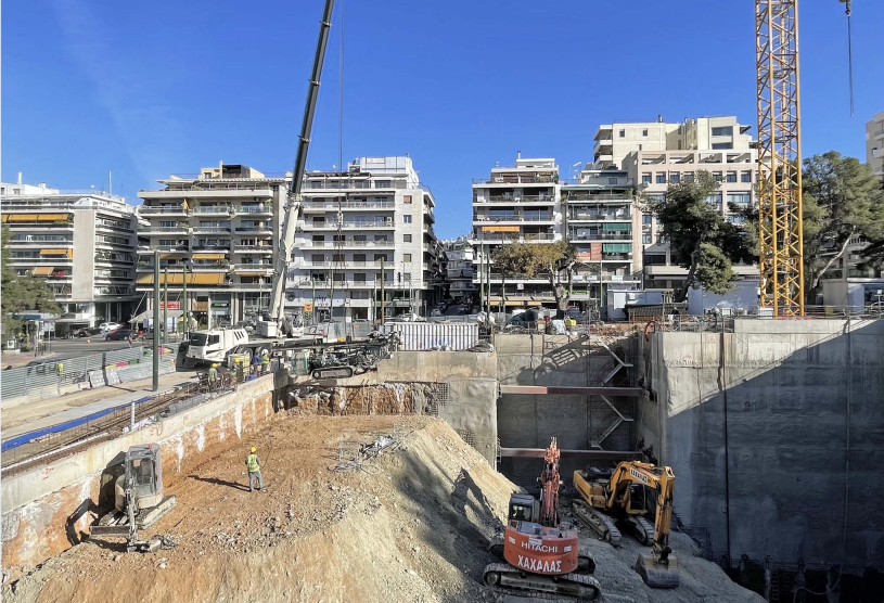 Με καθυστερήσεις και προβλήματα συνεχίζονται τα έργα για τη γραμμή 4 ...
