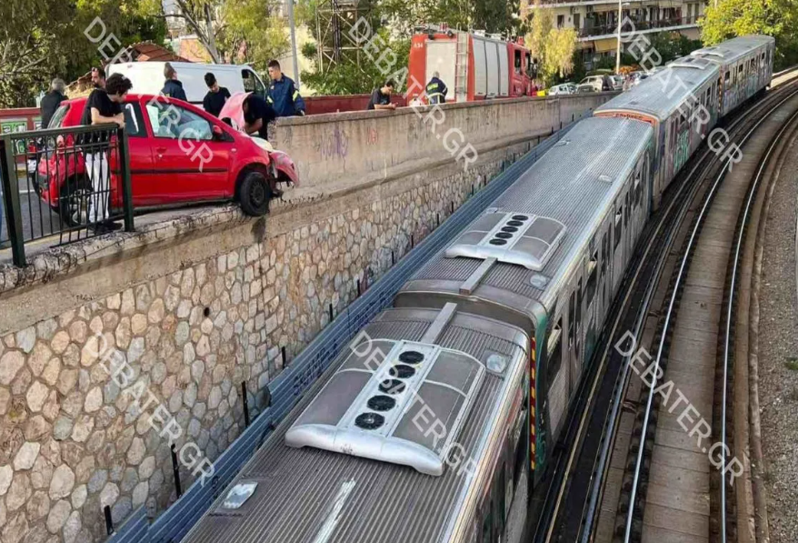 Διακοπή κυκλοφορίας στη γραμμή του ΗΣΑΠ - εκκενώθηκε ακινητοποιημένος ...