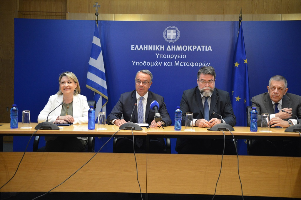 Τελετή παράδοσης - παραλαβής στο Υπουργείο Υποδομών και Μεταφορών ...