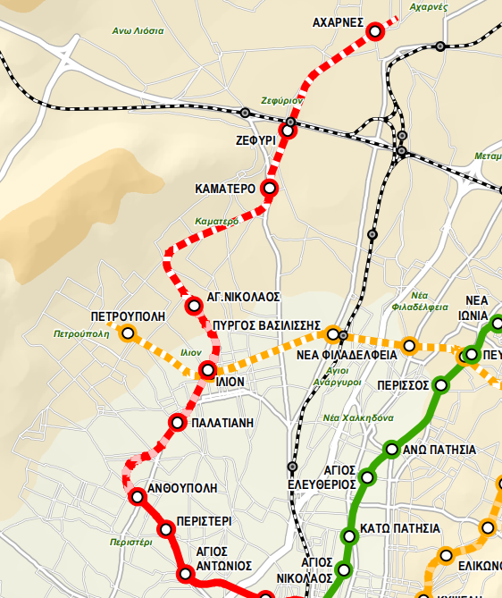 Προχωρούν οι διαδικασίες για την επέκταση της γραμμής 2 του Μετρό προς ...