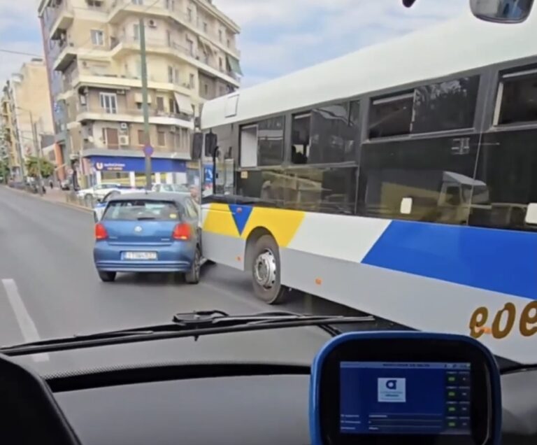 Σύγκρουση λεωφορείου με ΙΧ στη Συγγρού - 6 τραυματίες | Athens Transport